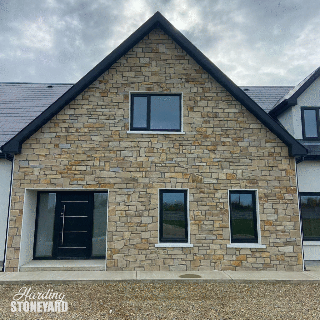 Donegal Sandstone Cladding Cladding - Harding Stoneyard Ireland