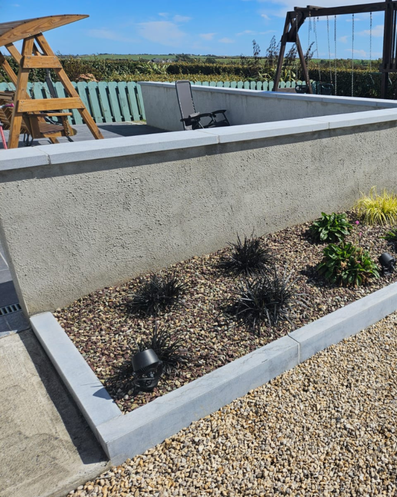 Sanded Limestone Kerbs - Harding Stoneyard Ireland