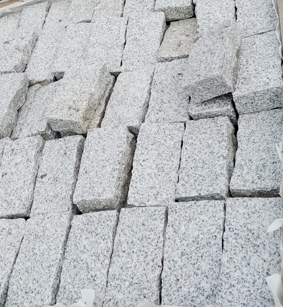 Tumbled Granite Cobbles - Harding Stoneyard Kilkenny