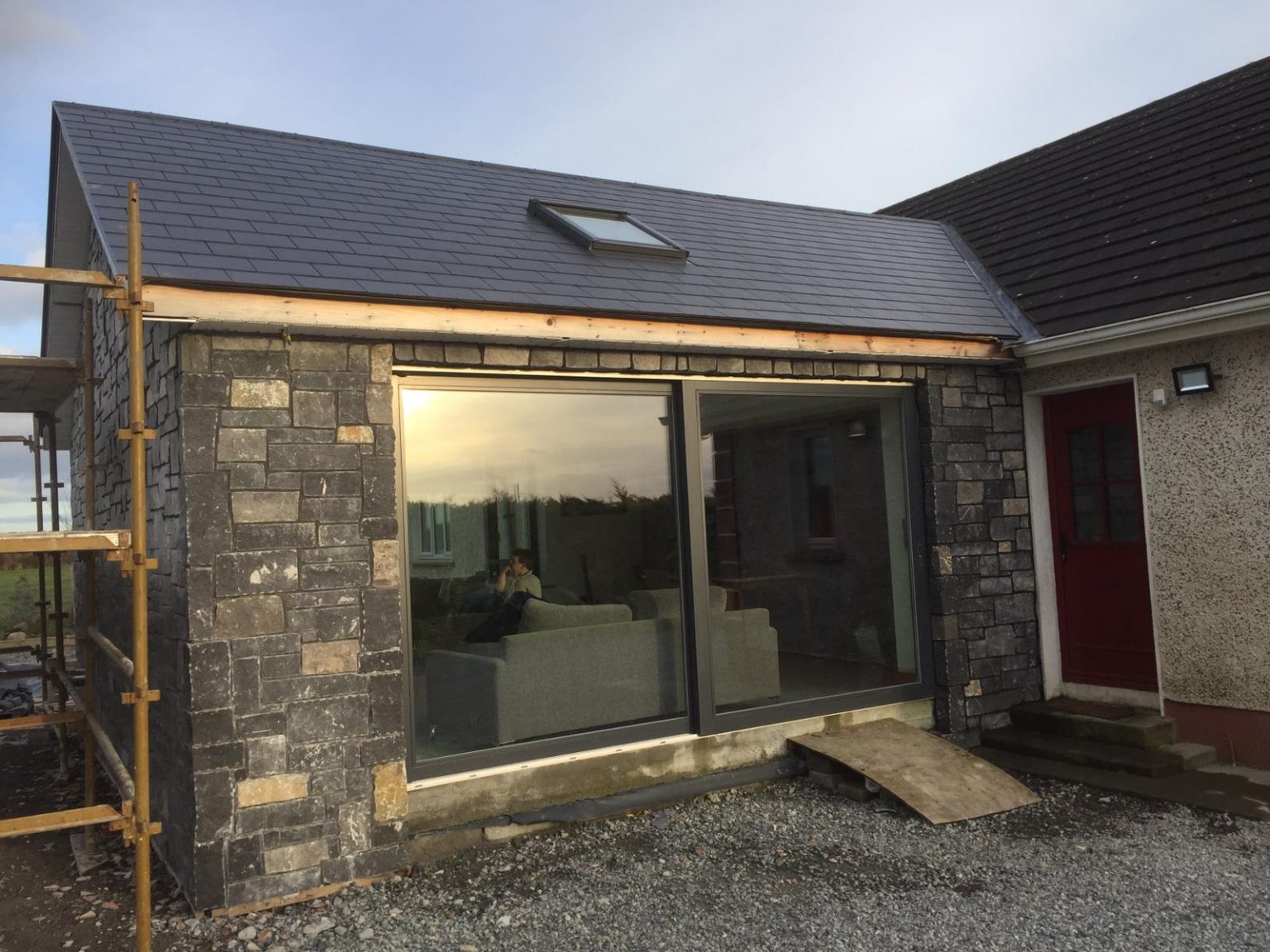 White Limestone Cladding Cladding - Harding Stoneyard Ireland