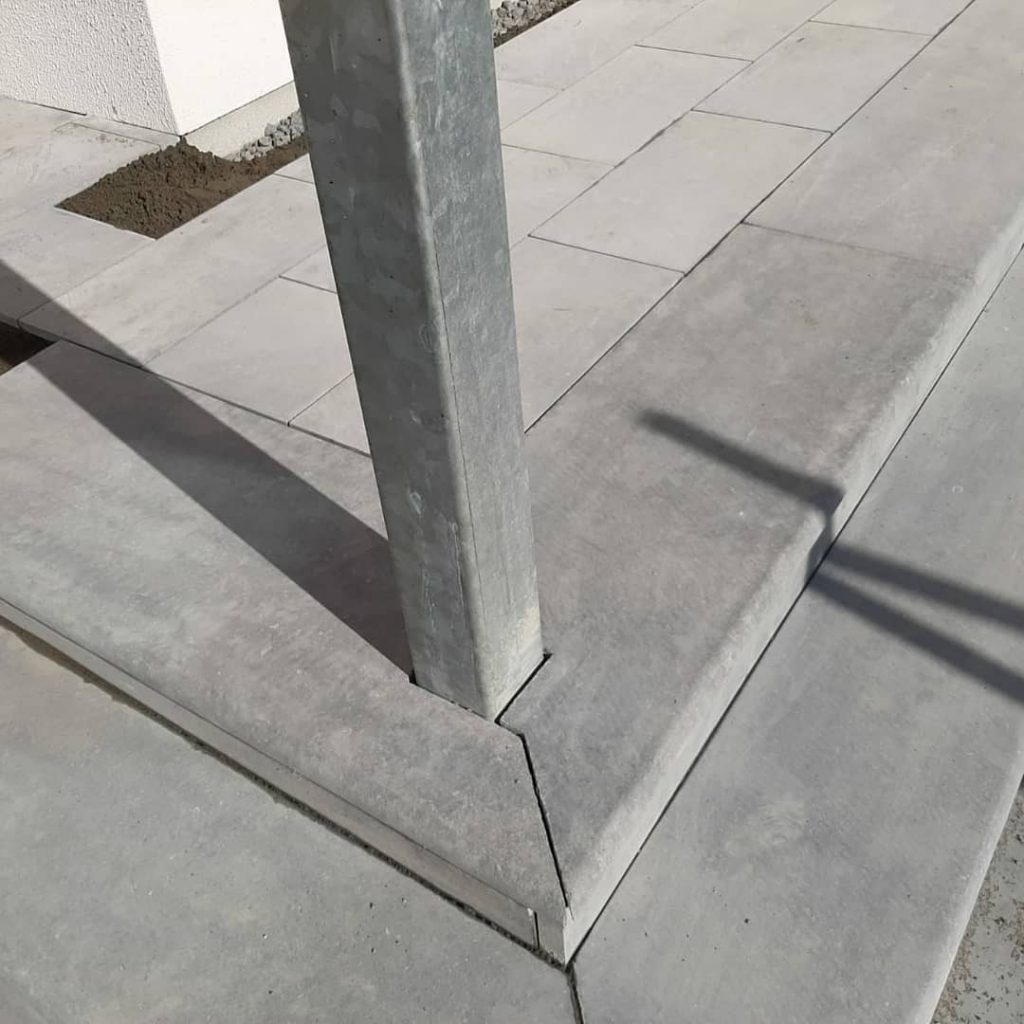 Sanded Limestone Steps - Harding Stoneyard Ireland