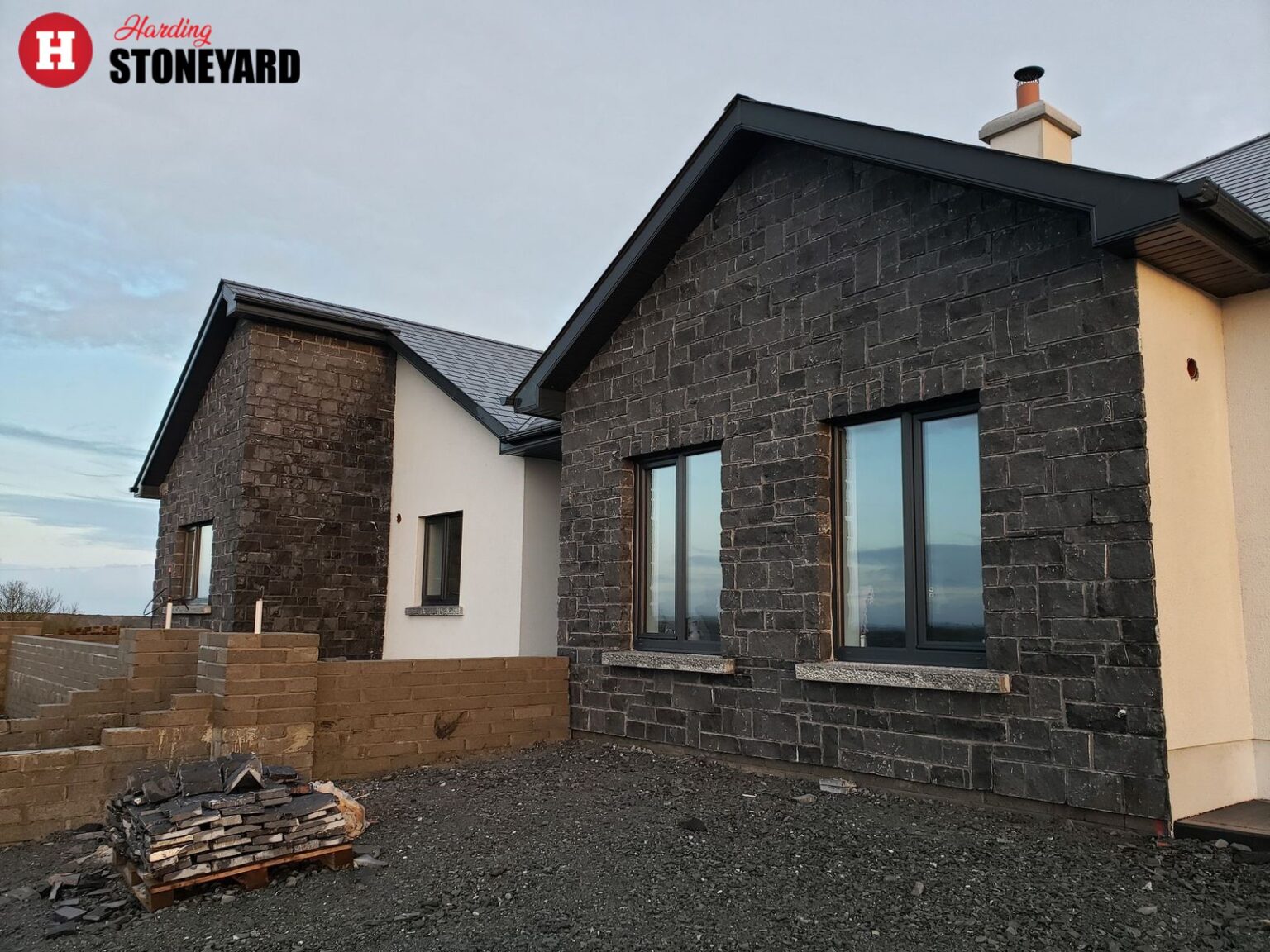 Kilkenny Limestone Cladding Cladding - Harding Stoneyard Ireland