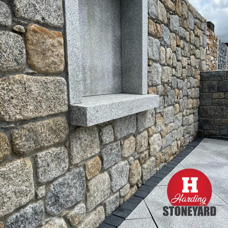 Silver Granite Window Sills - Harding Stoneyard Kilkenny