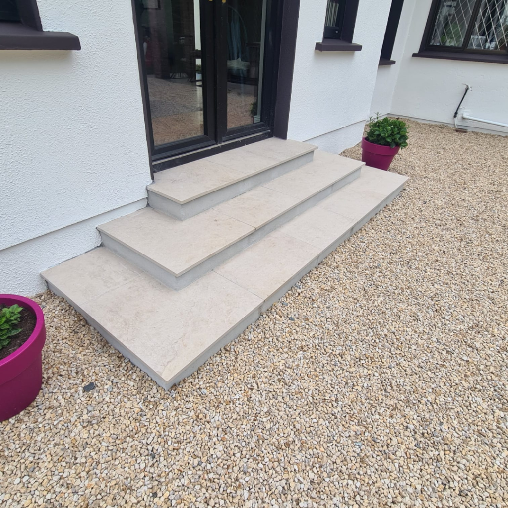 Devon Tan Porcelain Paving - Harding Stoneyard Ireland