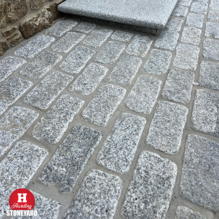 Tumbled Granite Cobbles - Harding Stoneyard Ireland