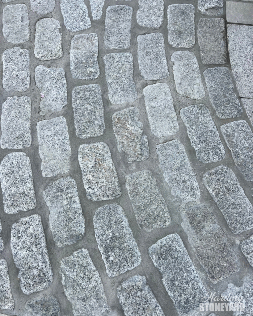Tumbled Granite Cobbles - Harding Stoneyard Ireland