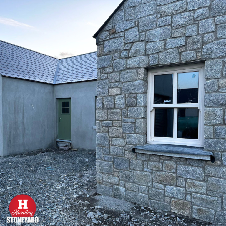 Silver Granite Building Stone - Harding Stoneyard Ireland