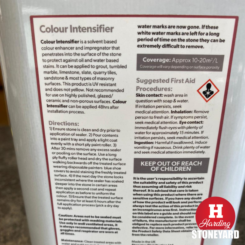 Stontex Colour Intensifier - Harding Stoneyard Ireland