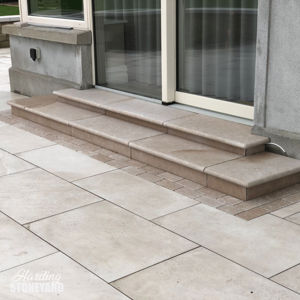 Egyptian Limestone Steps - Natural Stone - Ireland