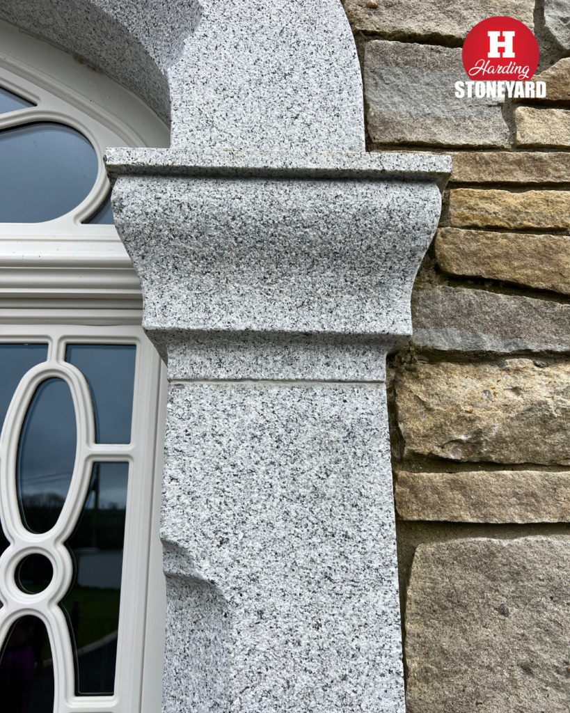 Silver Granite Door Surround - Ireland