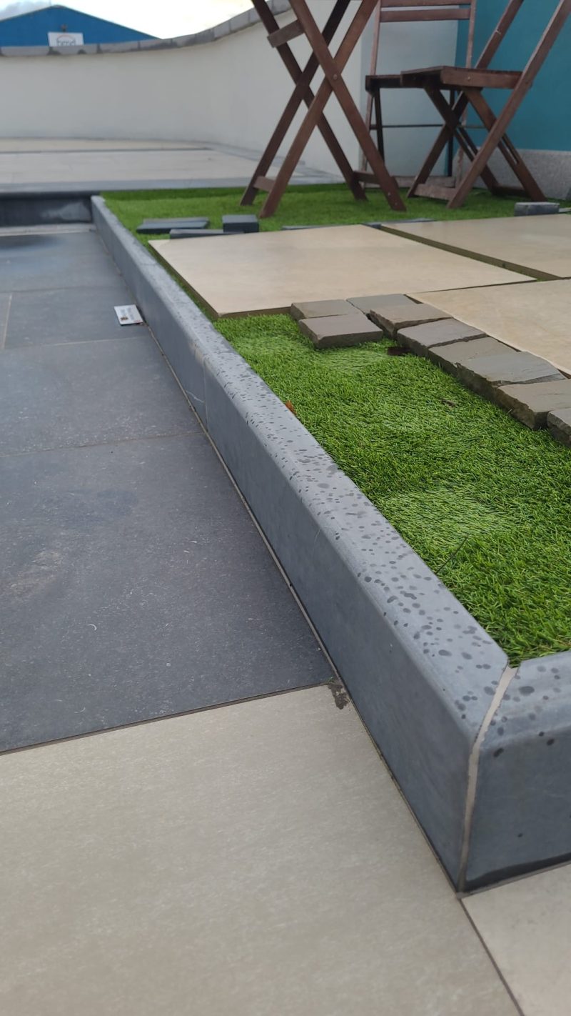 Vietnamese Limestone Kerbs - Harding Stoneyard Ireland